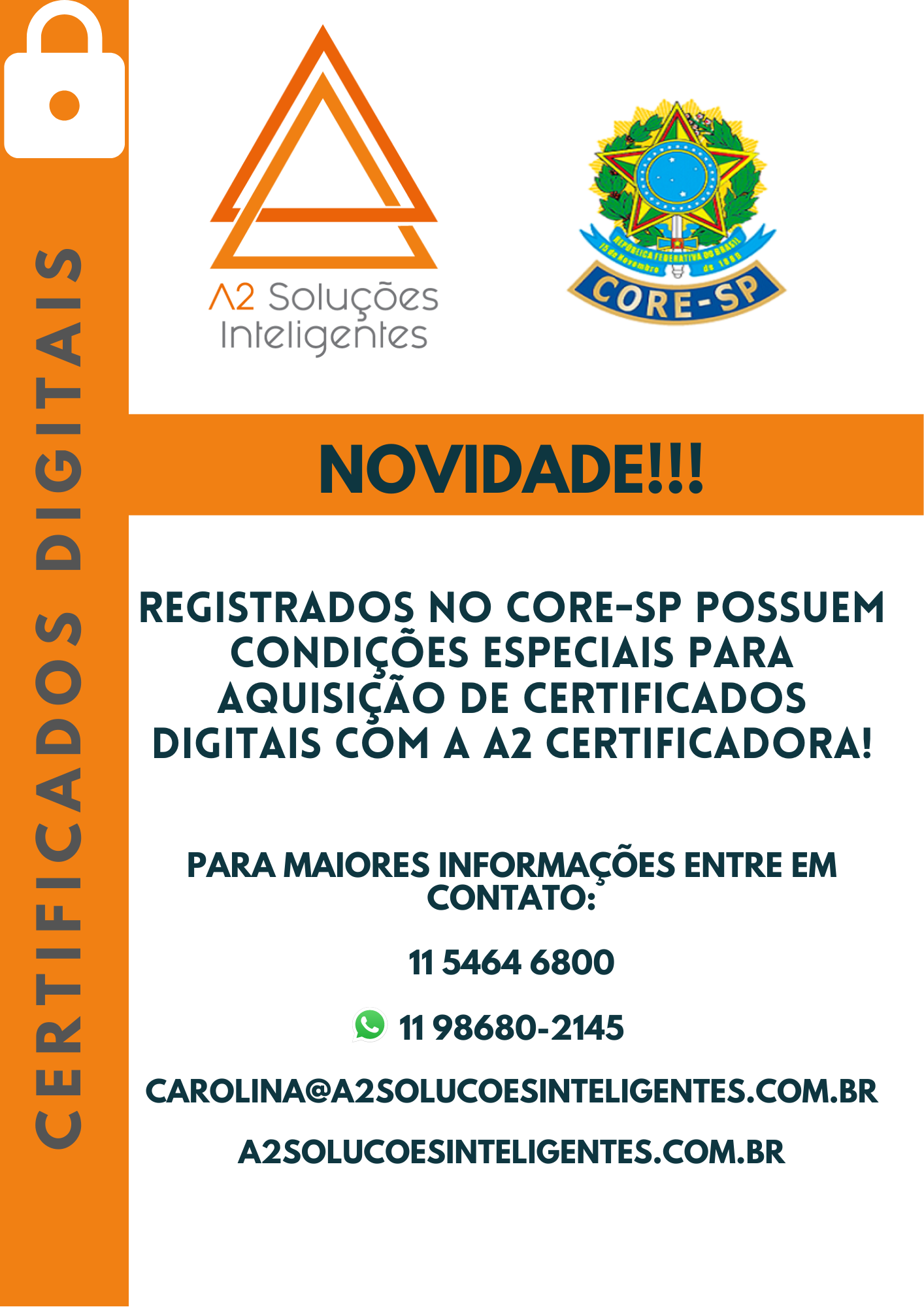 Core-SP — Benefícios